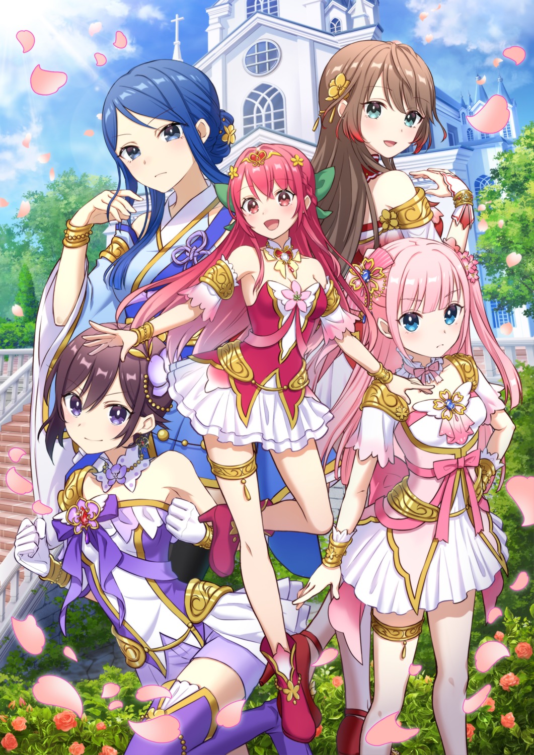 ai tenshi seiki wedding apple asahi ringo kirino ayame naeba sakura takekasa ran yukishiro ...